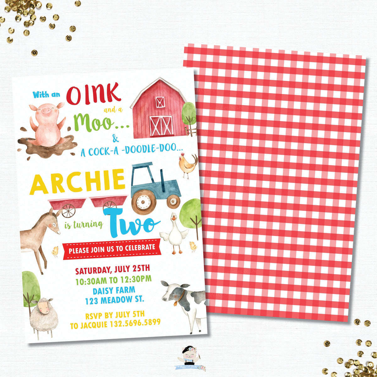 Farm Party – Lollipop Party Supplies and Design Studio